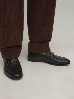 Gucci Brixton Horsebit Soft Leather Loafers