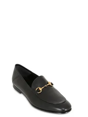 Gucci Brixton Horsebit Soft Leather Loafers