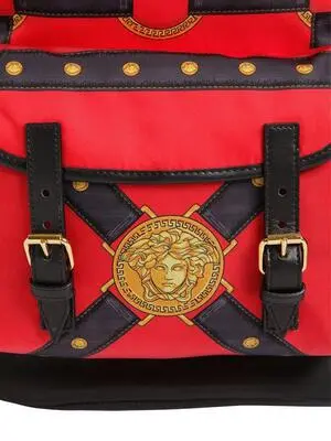 Versace Bondage Printed Nylon Backpack