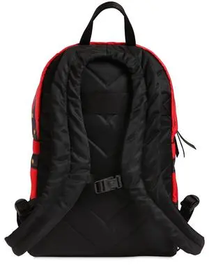 Versace Bondage Printed Nylon Backpack