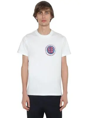 Martine Rose Inverted Print Cotton Jersey T-shirt - White