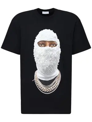 IH NOM UH NIT Future Archive Cotton Jersey T-shirt Black