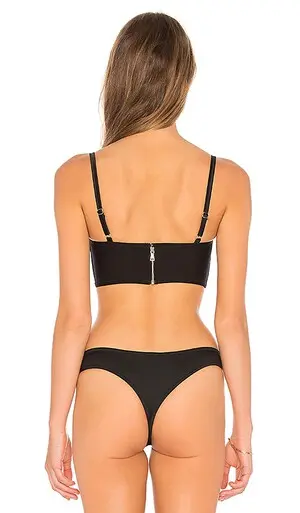 FLEUR DU MAL Lily Lace Long Line Demi Bra
