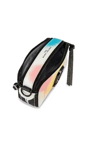 Marc Jacobs Snapshot Bag In White,pink,yellow