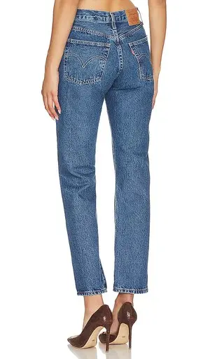 LEVI'S 501 Straight In Denim-medium - Shoutout Stone