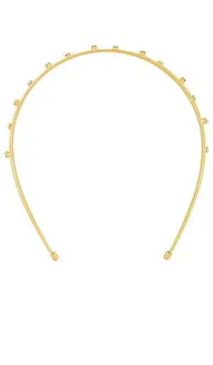 Ettika Rhinestone Headband - Clear Crystals