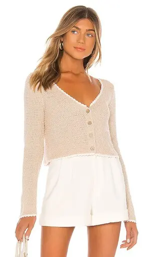 Majorelle Devani Crochet Cardigan