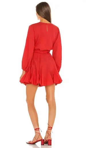 open lace back dress Rhode Cotton Tie-Dye Ella Mini Dress Multicolor