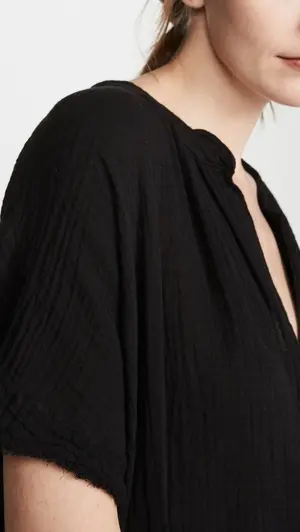 9seed Tunisia Cover Up - Black