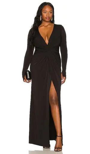 Katie May In A Mood Gown - Black