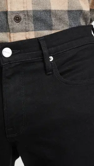 FRAME L'homme Slim Jeans - Noir