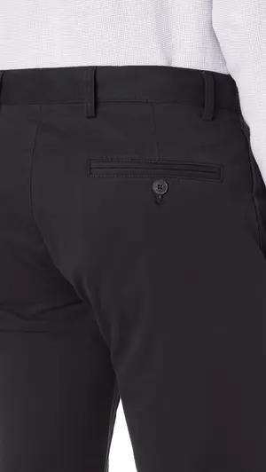 Club Monaco Connor Stretch Chinos - Black