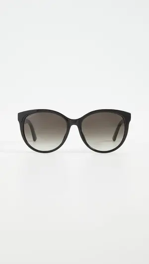 Gucci Logo Cat Eye Sunglasses