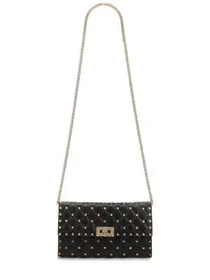 Valentino Garavani Studded Leather Clutch - Black