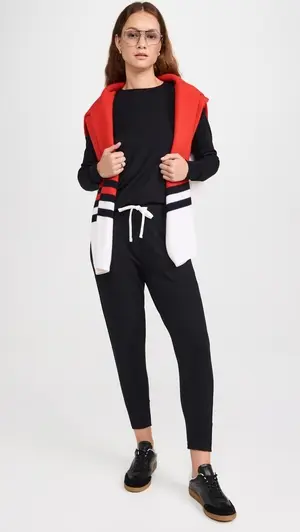 Splits59 Reena Sweatpants - Black/off White