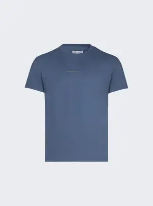 MAISON MARGIELA Short Sleeve Logo T-shirt - Blue