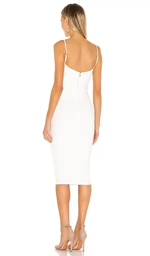 NOOKIE Bailey Midi Dress - White