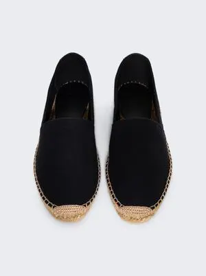 Saint Laurent Espadrille - Black