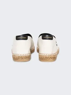 Saint Laurent Espadrille Ecru