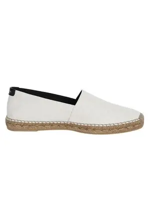 Saint Laurent Espadrille White