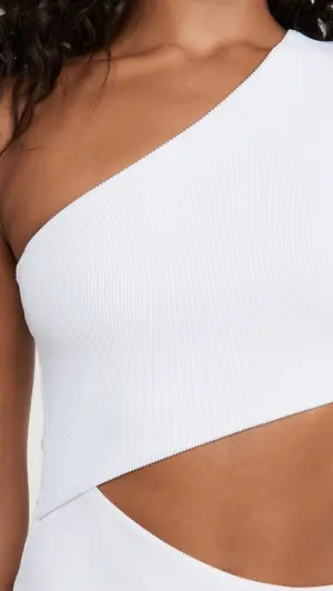 Beach Riot Celine One-piece - White
