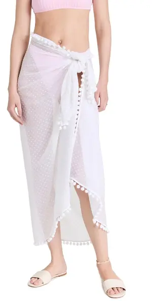 Playa Lucila Embroidered Sarong