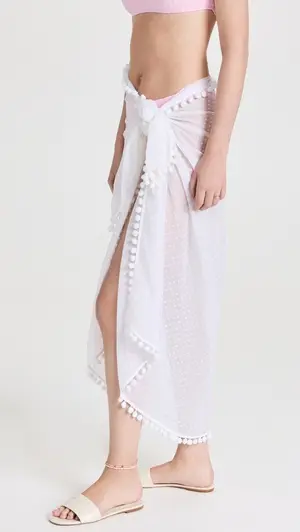 Playa Lucila Embroidered Sarong