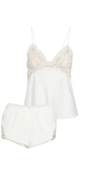 Flora Nikrooz Rosa Cami & Shorts Set - Ivory