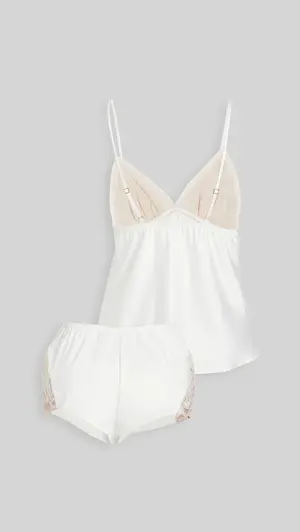 Flora Nikrooz Rosa Cami & Shorts Set - Ivory
