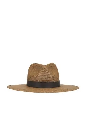 Janessa Leoné Zoe Straw Hat - Brown