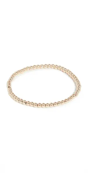 Alexa Leigh 3mm Gold Bracelet - Yellow Gold
