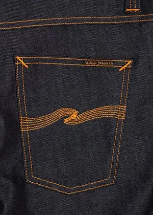 Nudie Jeans Lean Dean Slim-leg Jeans - Indigo