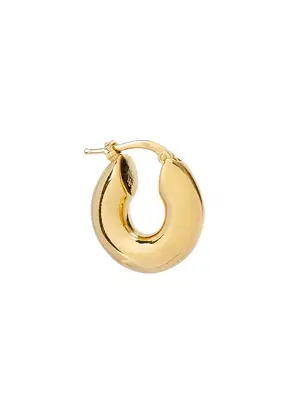JIL SANDER Tone Hoop Earrings