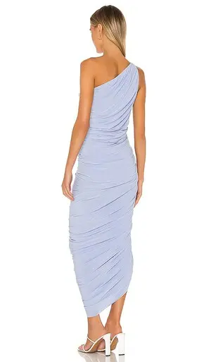 Norma Kamali Diana Gown - Celestial Blue