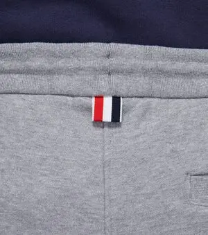 Thom Browne 4-bar Cotton Sweatpants - Grey