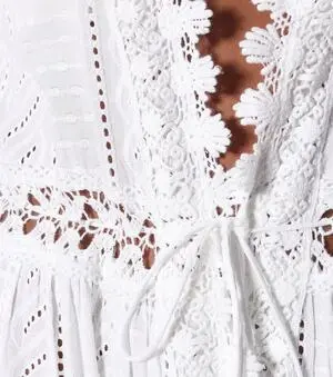 Melissa Odabash Robbi Cotton-lace Kaftan
