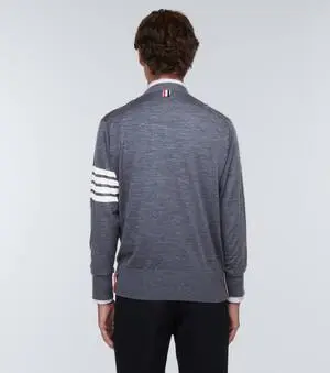 Thom Browne 4-bar Merino Wool Cardigan
