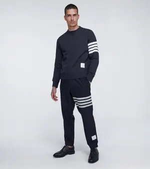 Thom Browne 4-bar Cotton Classic Sweatshirt