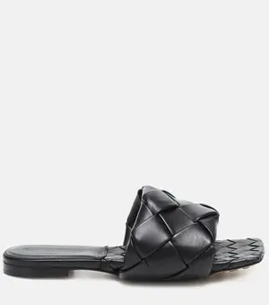 Bottega Veneta Lido Leather Sandals