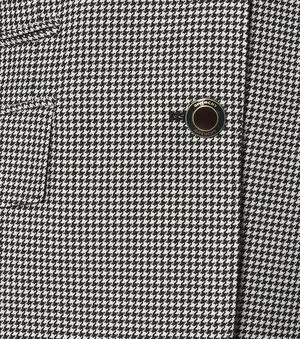 Givenchy Houndstooth Wool-blend Blazer