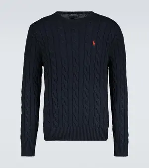 Polo Ralph Lauren Cotton Crewneck Sweater - Blue