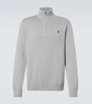Polo Ralph Lauren Polo Ralph Lauren Cotton Crewneck Sweater Grey