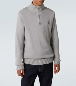 Polo Ralph Lauren Cotton Crewneck Sweater - Grey