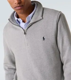 Polo Ralph Lauren Cotton Crewneck Sweater - Grey