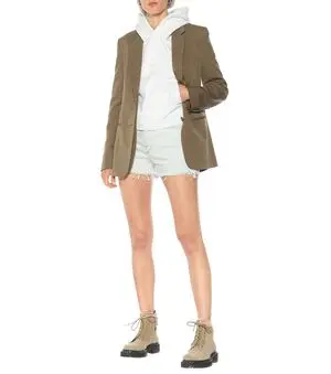 3x1 Carter High-rise Denim Shorts