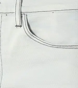 3x1 Carter High-rise Denim Shorts