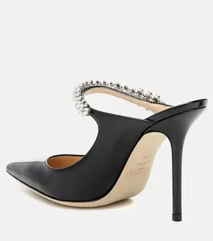 JIMMY CHOO Bing 100 Mules - Black