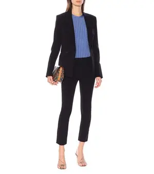 Veronica Beard Scuba Skinny Pants - Black