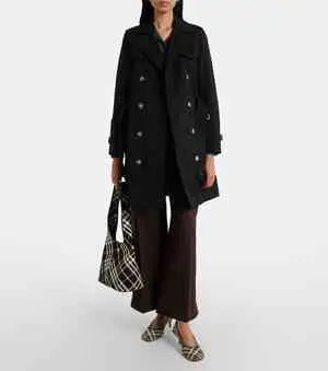 Burberry Waterloo Cotton Gabardine Trench Coat