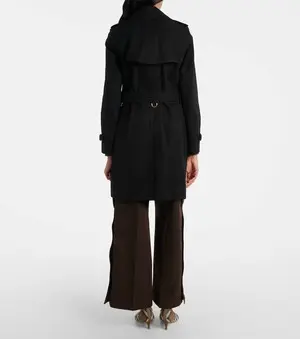 Burberry Waterloo Cotton Gabardine Trench Coat